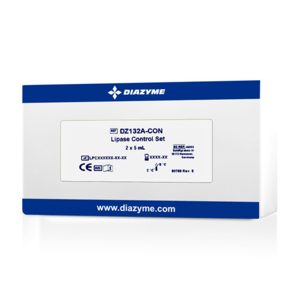 Diazyme Lipase Two (2) Level Control Set (lyophilized), Con: 2 x 5 mL vial