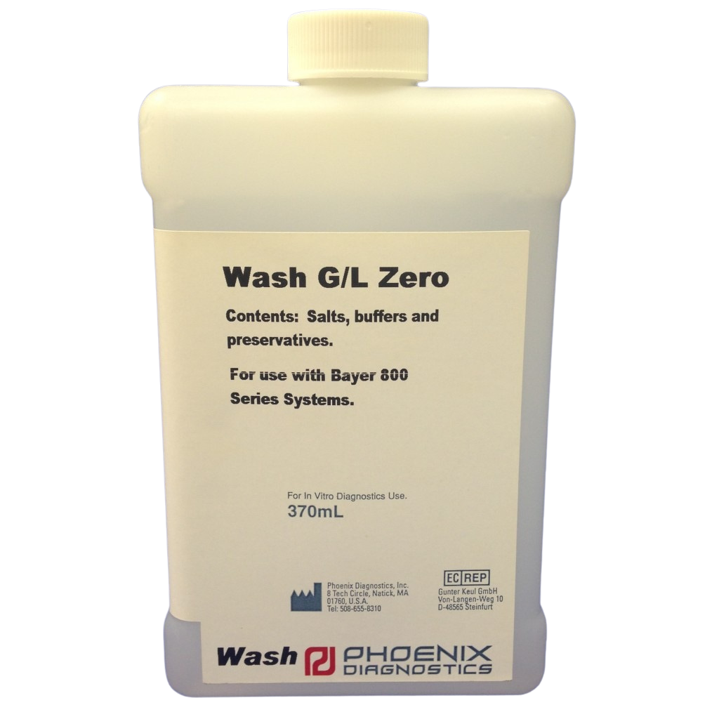 3-802, Wash Zero Reagent for Bayer 800 Series, Bayer 800 Wash Reagent