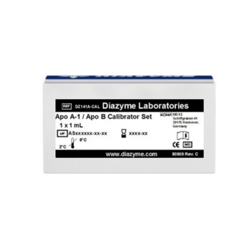 Diazyme Apolipoprotein A-1 / B Calibrator (Lyophilized), Cal: 1 x 1 ml vial